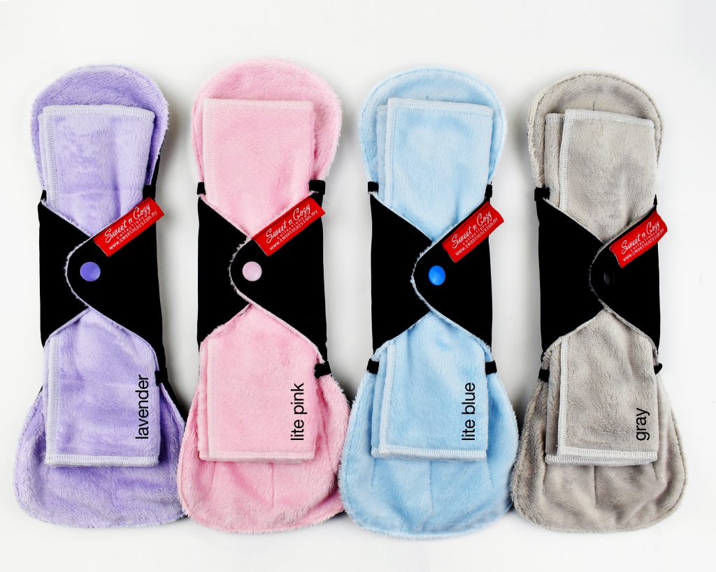 Cloth Pad All in 2 set (Random Color)