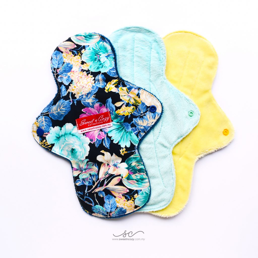 Cloth Pad Medium set 3’s (Random)