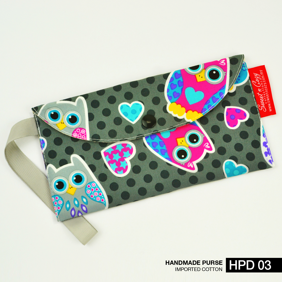 Handmade Purse – HPD03 Owl