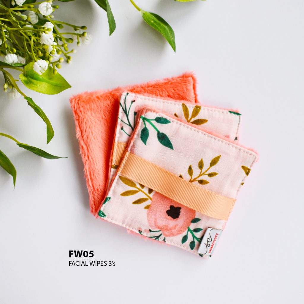 Washable Facial Wipes 3pcs – FW 05